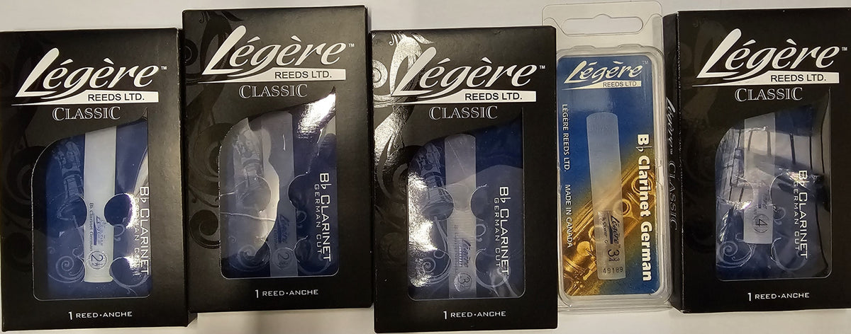 Legere Classic German Clarinet Reeds - Original Packaging – Weinermusic